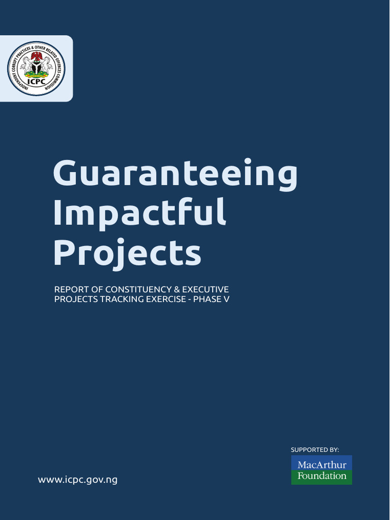 Report of Constituency Executive Projects Tracking Exercise Phase V | PDF