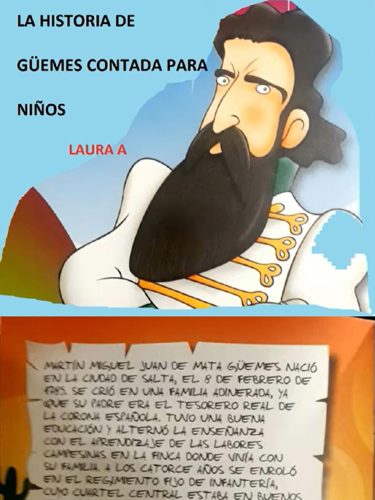 La Historia de Guemes Contada para Niños | PDF