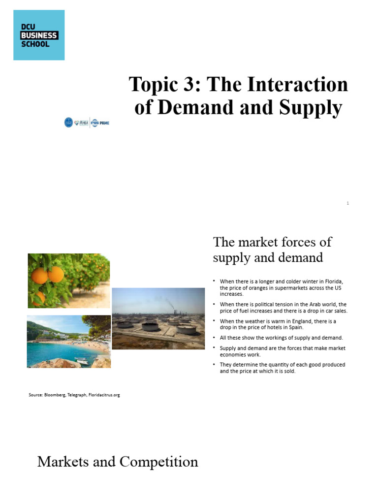 Week 3- Demand and Supply- Part1 | PDF | Demand | Supply (Economics)