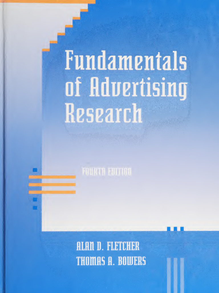 Fundamentals of Advertising Research | PDF