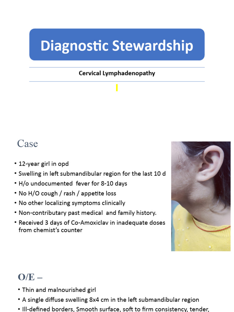 Module-Cervical Lymph Adenopathy in Children | PDF | Lymph Node ...