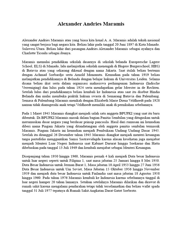 Moch Arif Wahyu Hidayat - Biografi Panitia 9 | PDF