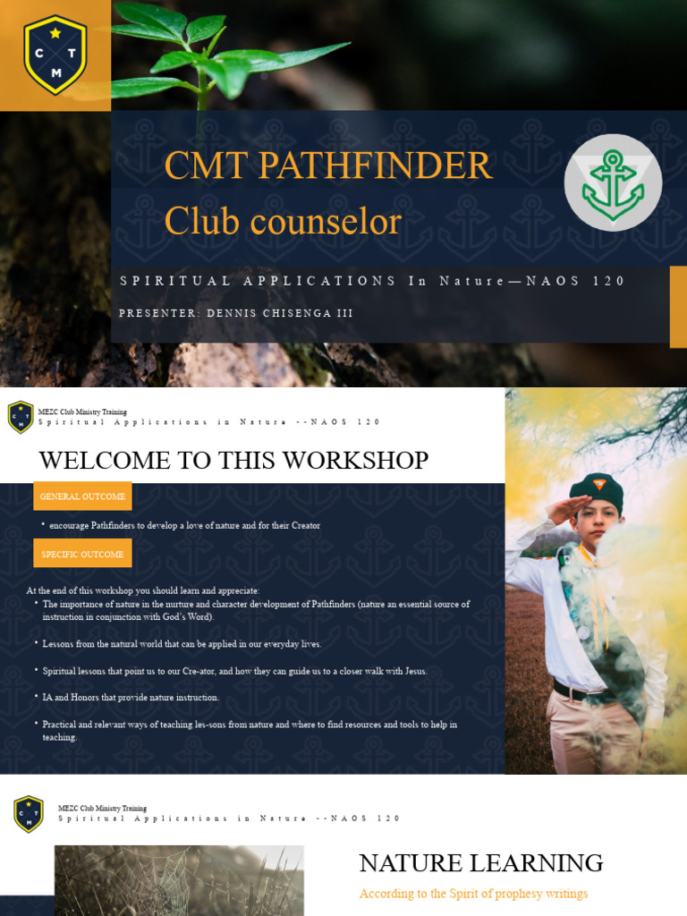 Spiritual Lessons from Nature Workshop | PDF | God | Creator Deity