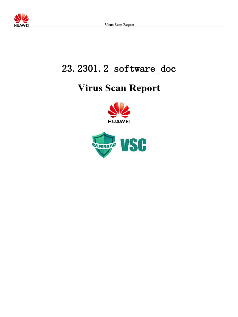 ICSLite-23.2301.2 Virus Scan Report | PDF