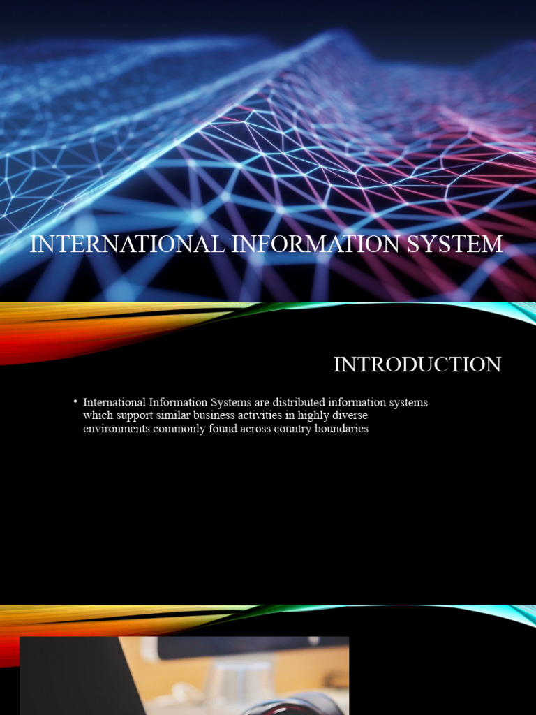 Overview of International Information Systems | PDF