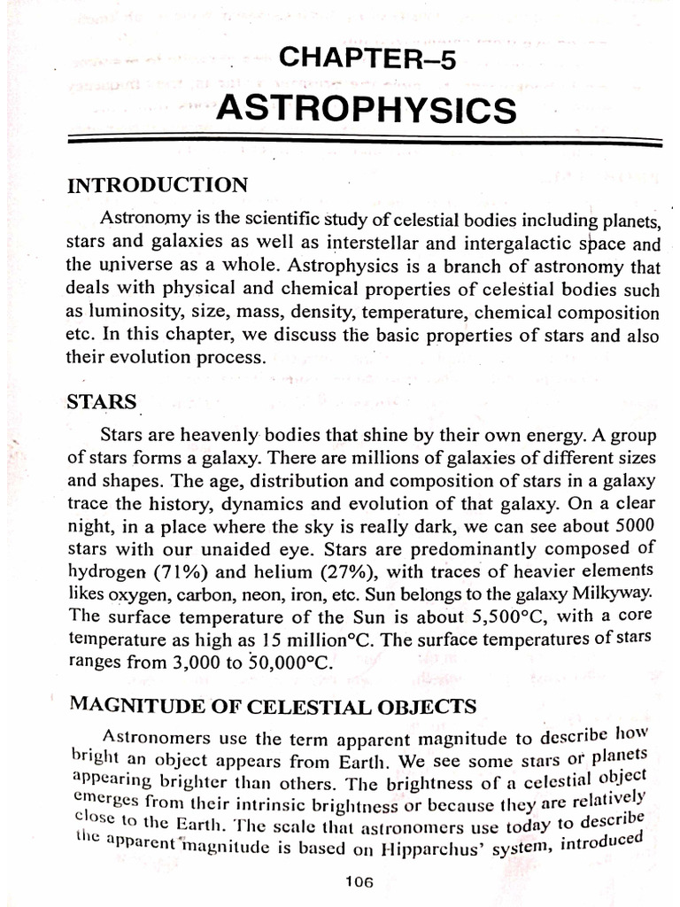 Astrophysics | PDF