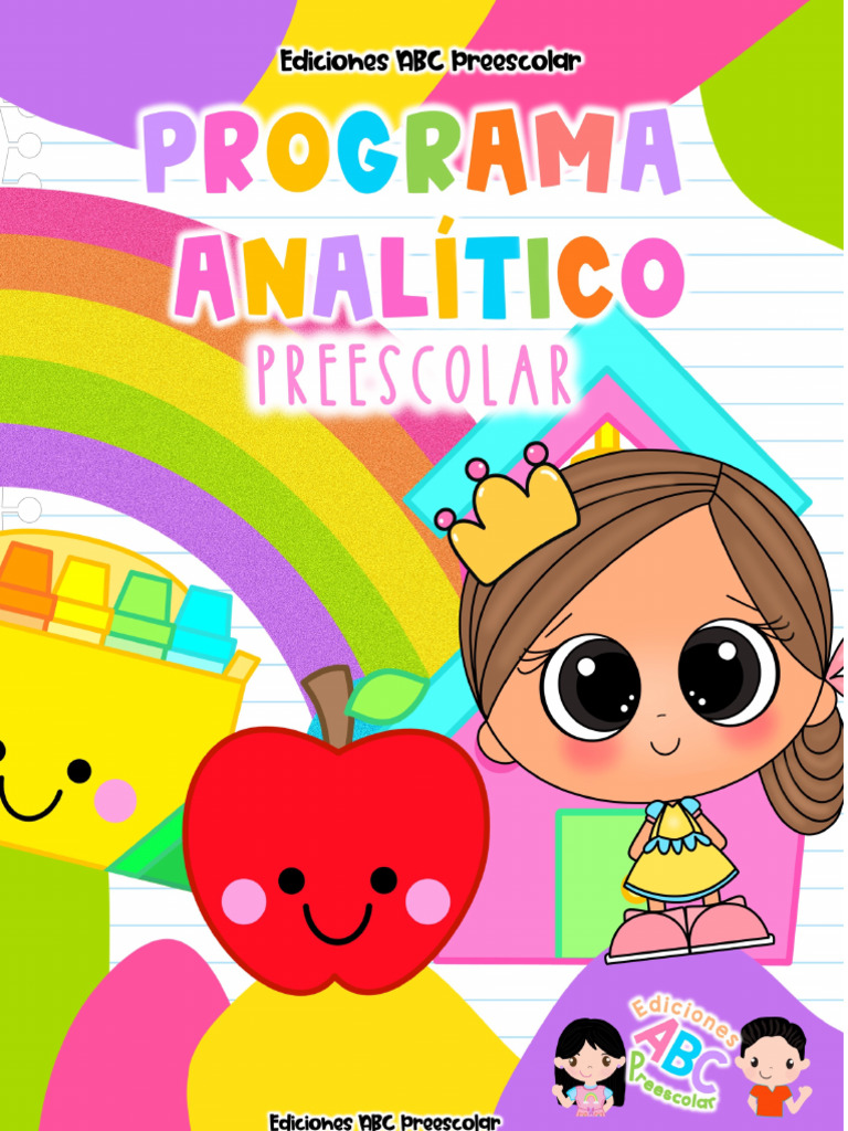 Programa Analítico Preescolar 2022 | PDF | Aprendizaje | Sociedad