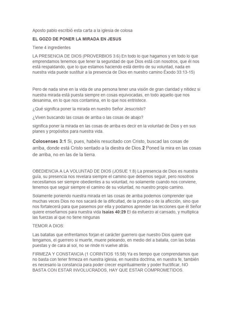 REFLEXION | PDF | Cristo (título) | Creencia y doctrina cristiana