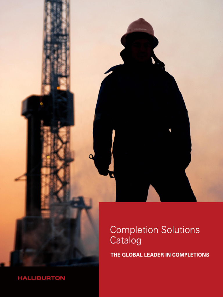 H03440 Completion Solutions Catalog | PDF | Valve | Actuator