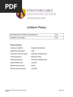 Sixth Form Dress Code | PDF