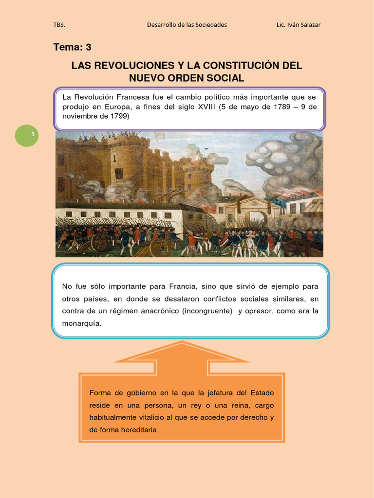 TEMA 3 LAS REVOLUCIONES - para explicacion. | Descargar gratis PDF ... TEMA 3 LAS REVOLUCIONES - para explicacion. | Descargar gratis PDF ...