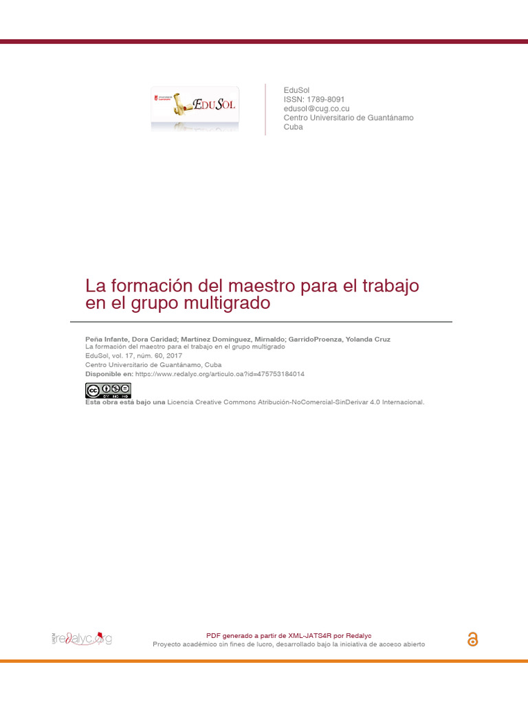 Formación Docente en Aulas Multigrado | PDF | Educación primaria ...