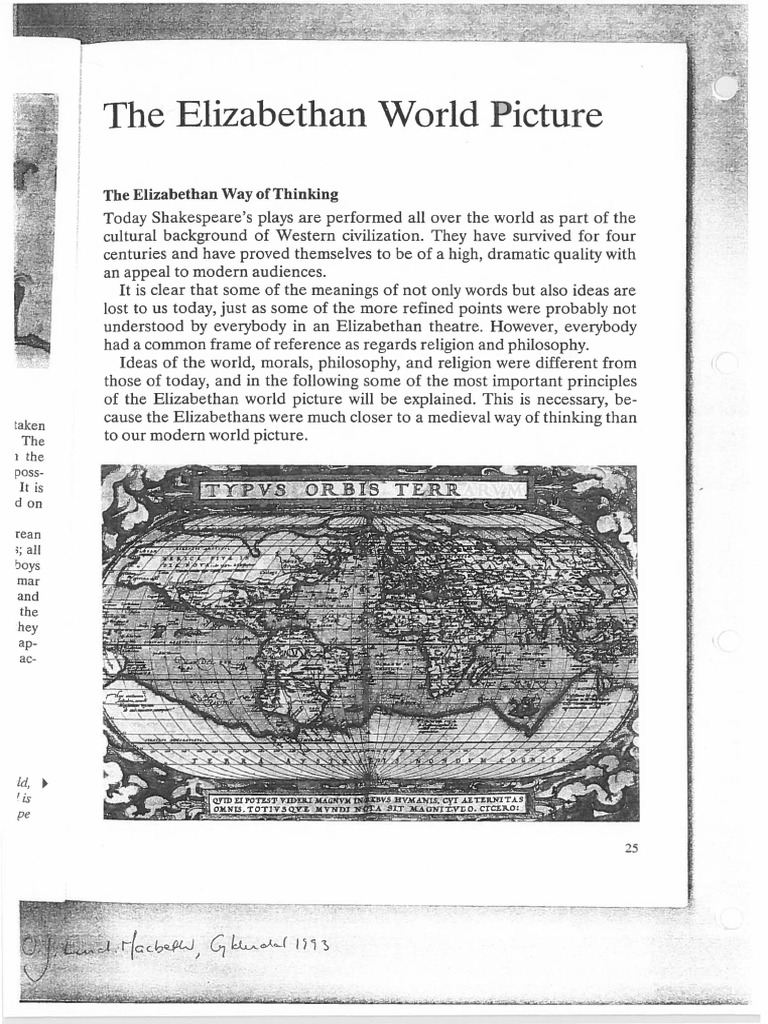 Elizabethan Worldview Explained | PDF | Poetry | Thou