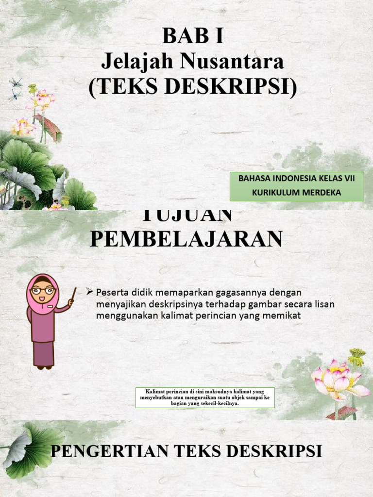 Teks Deskripsi | PDF
