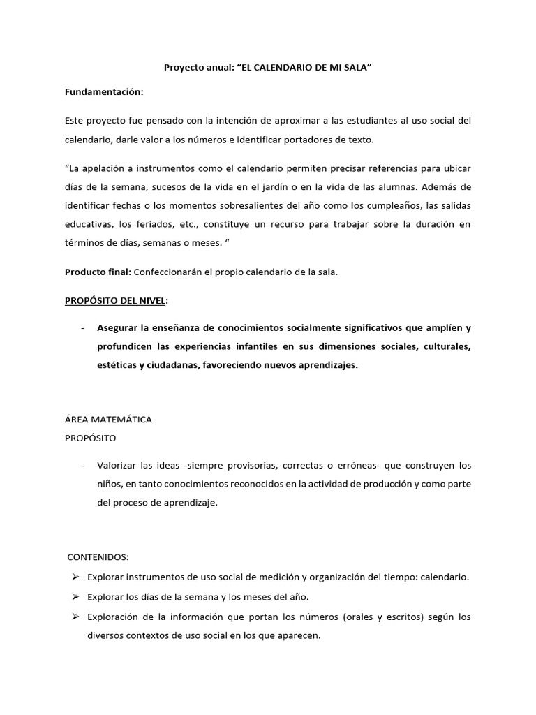 Actividades de Calendario para Primer Grado | PDF | Calendario | Enseñando