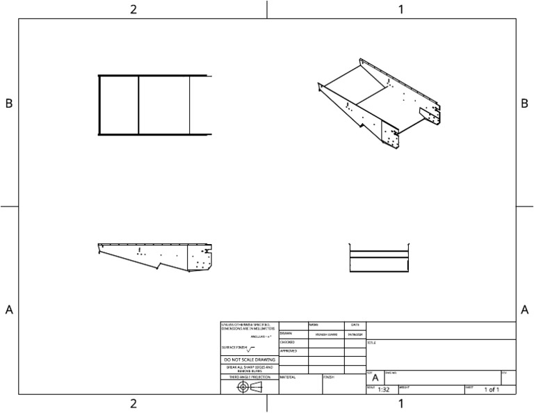 Assembly 1 Drawing 1 | PDF