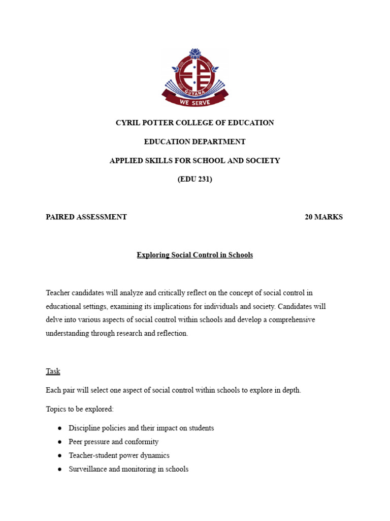 Applied Skills-Paired Task | PDF | Critical Thinking | Social Psychology