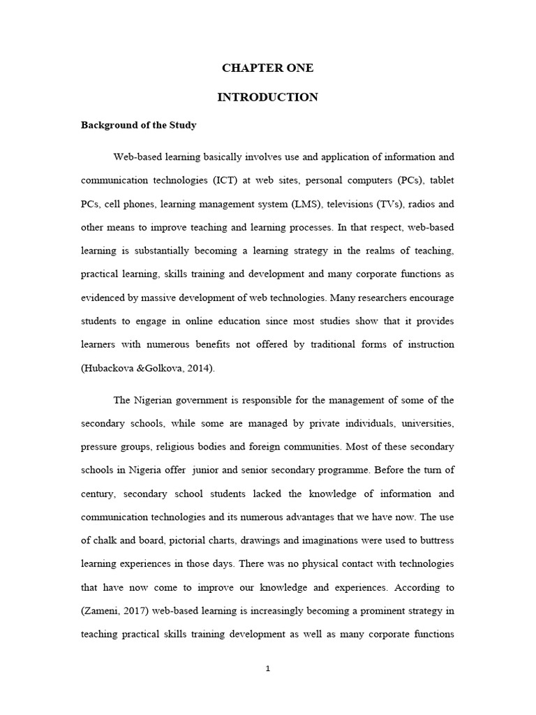 Habeeb Chapter 1 5 3edited 1 | PDF | Educational Technology | Constructivism (Philosophy Of ...