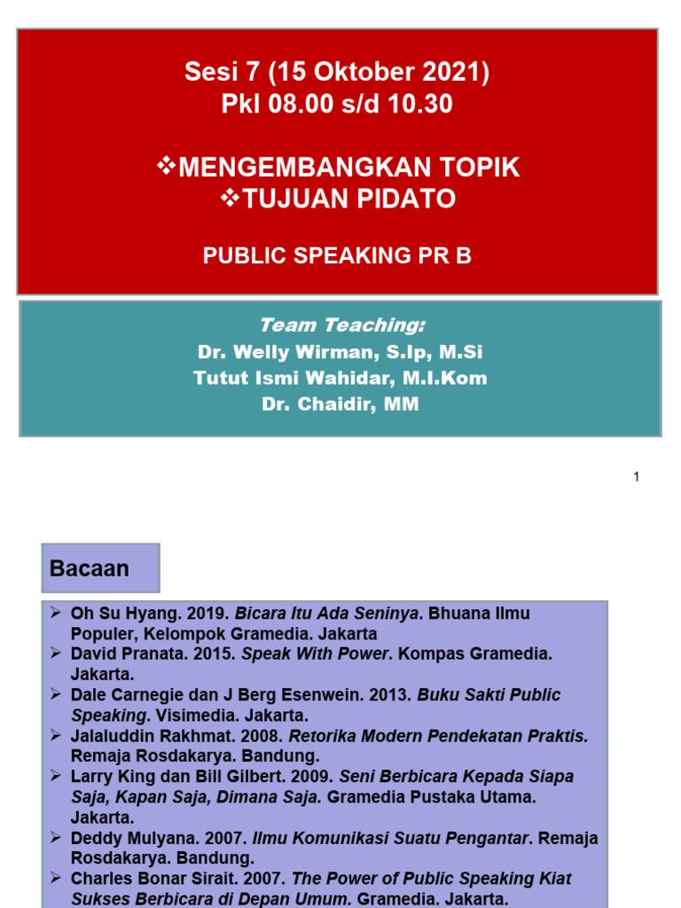 Sesi 7 Topik FINAL 15 Okt | PDF