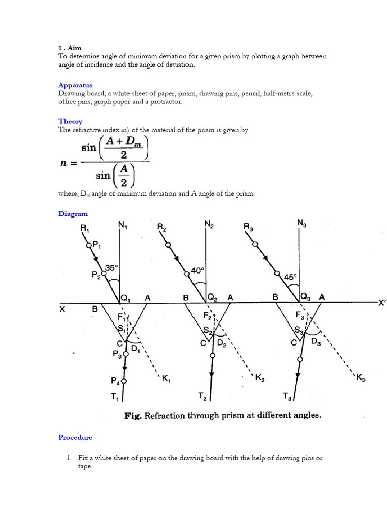 Phy Prac 12 | PDF | Diffraction | P–N Junction