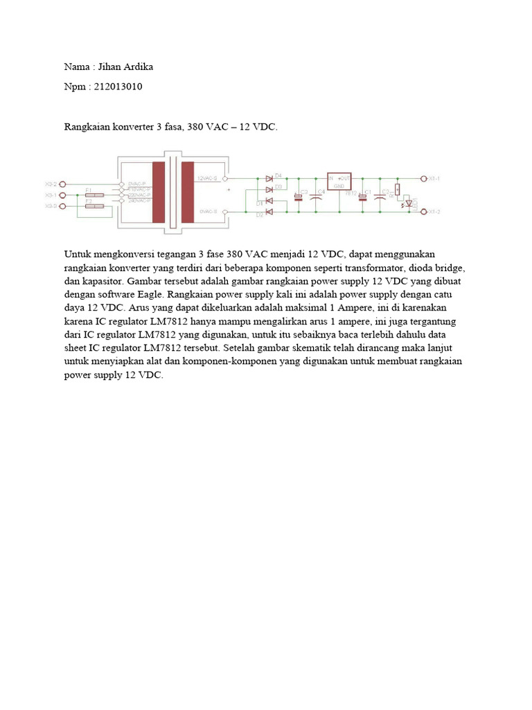 Tugas Rangkaian AC - DC | PDF | Sains & Matematika | Komputer