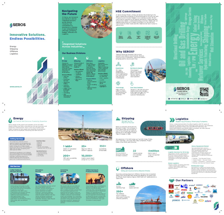 Seros Brochure Compressed | PDF | Cargo | Oil Well