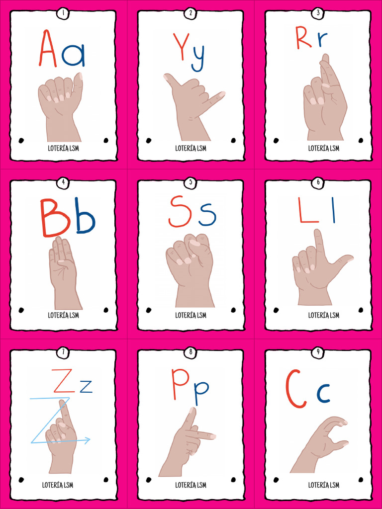 Loteria ABC LSM | PDF | Juegos de azar | Juego