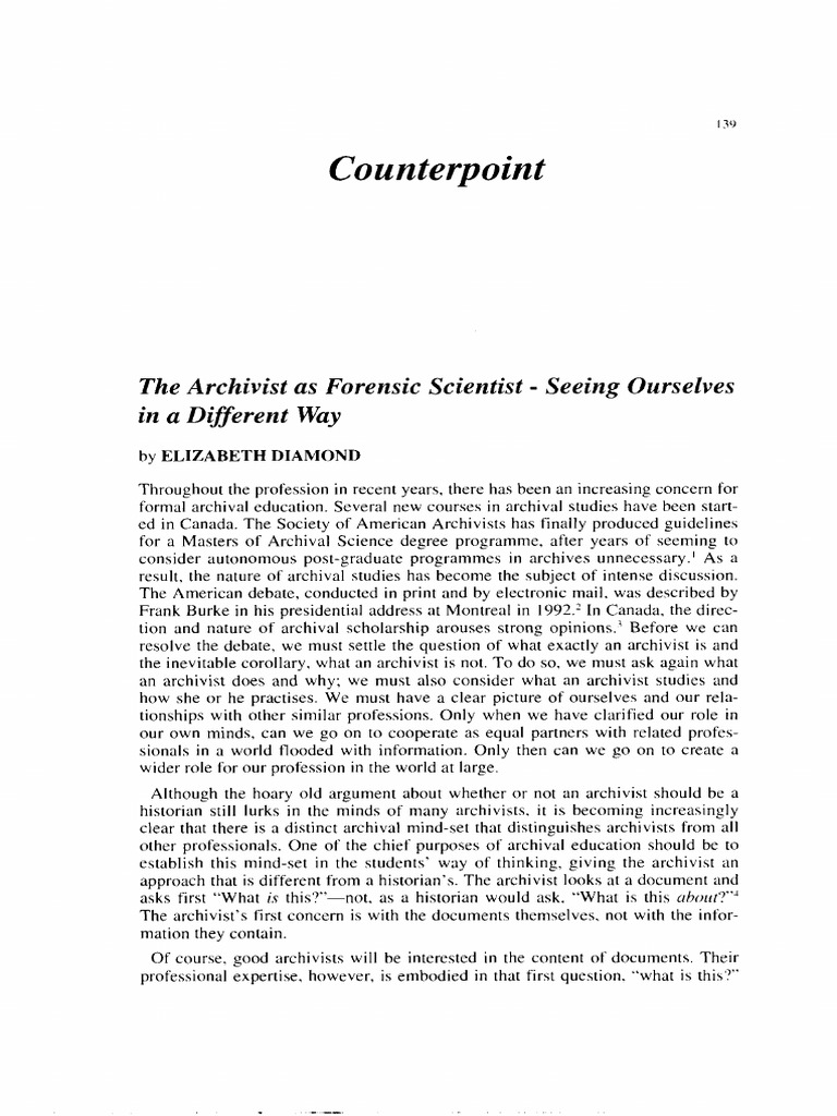 12031-Article Text-13707-1-10-20061123 | PDF | Archivist | Archive