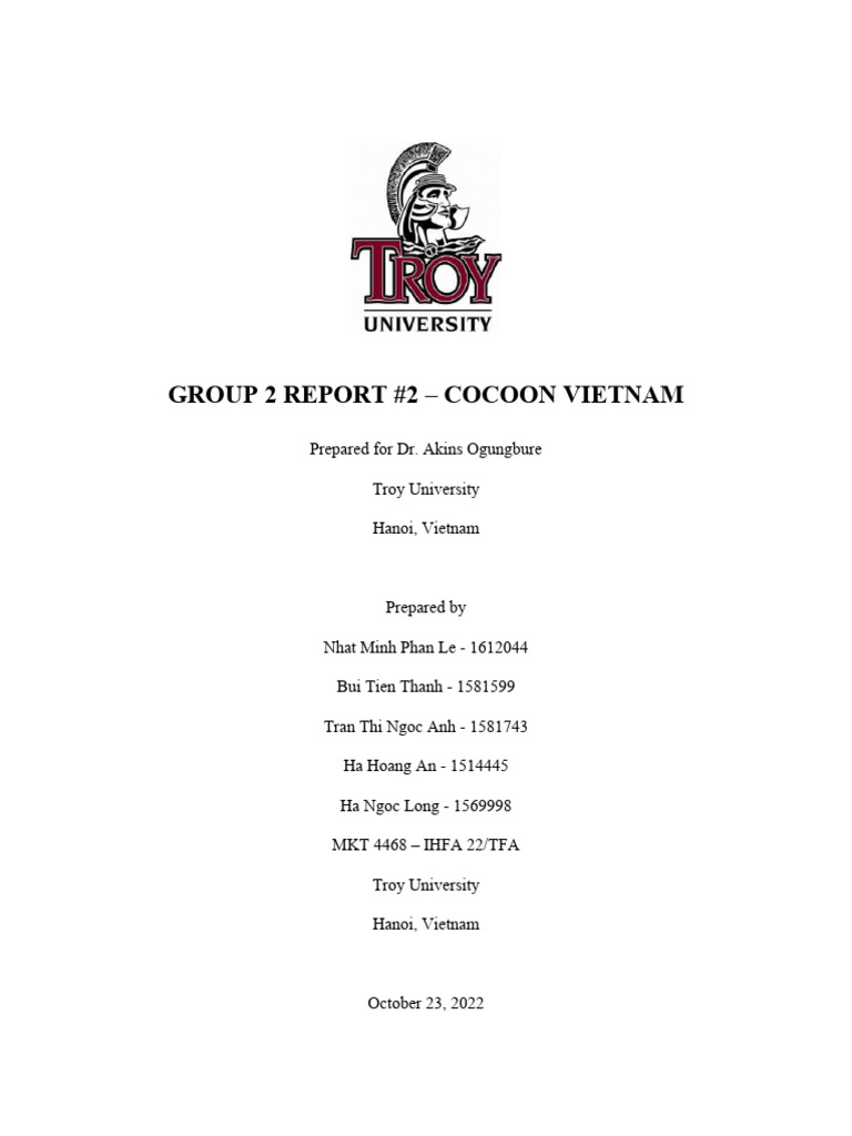 Group 2 - Assignment 2 | PDF | Market Segmentation | Marketing