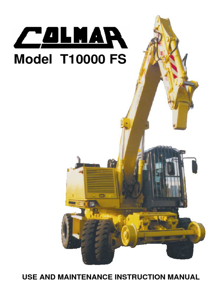 Manual Colmar M-T10000-02-03 Inglese | PDF | Brake | Axle