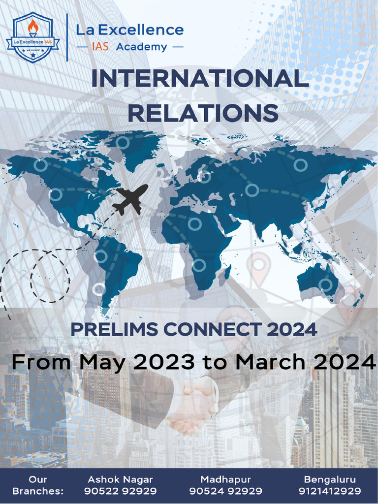 PRELIMS CONNECT - 2024 (IR) - Final | PDF