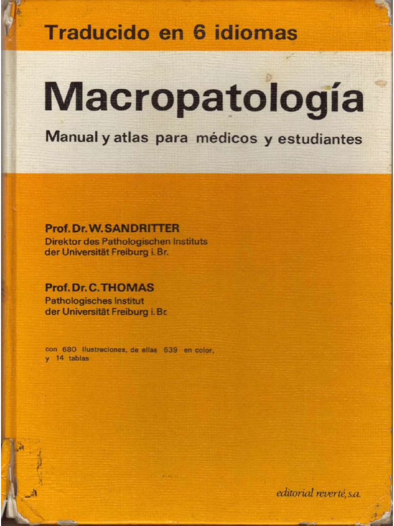 Macropatología - SANDRITTER | PDF