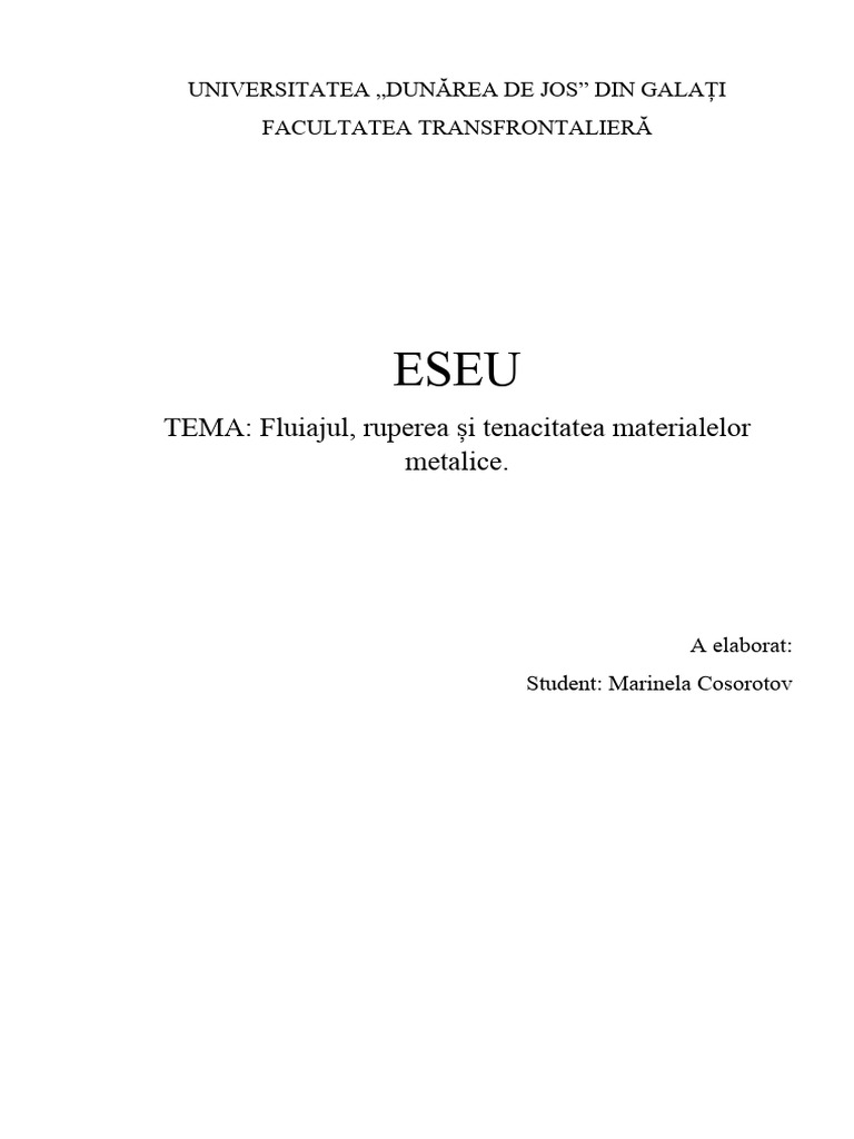 Eseu | PDF
