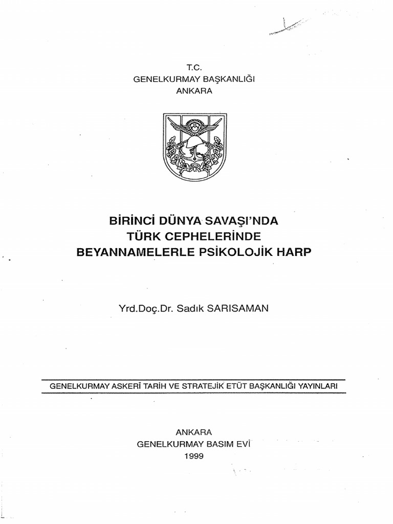 60 - Bds Turk Cephe Psikolojik Harp | PDF
