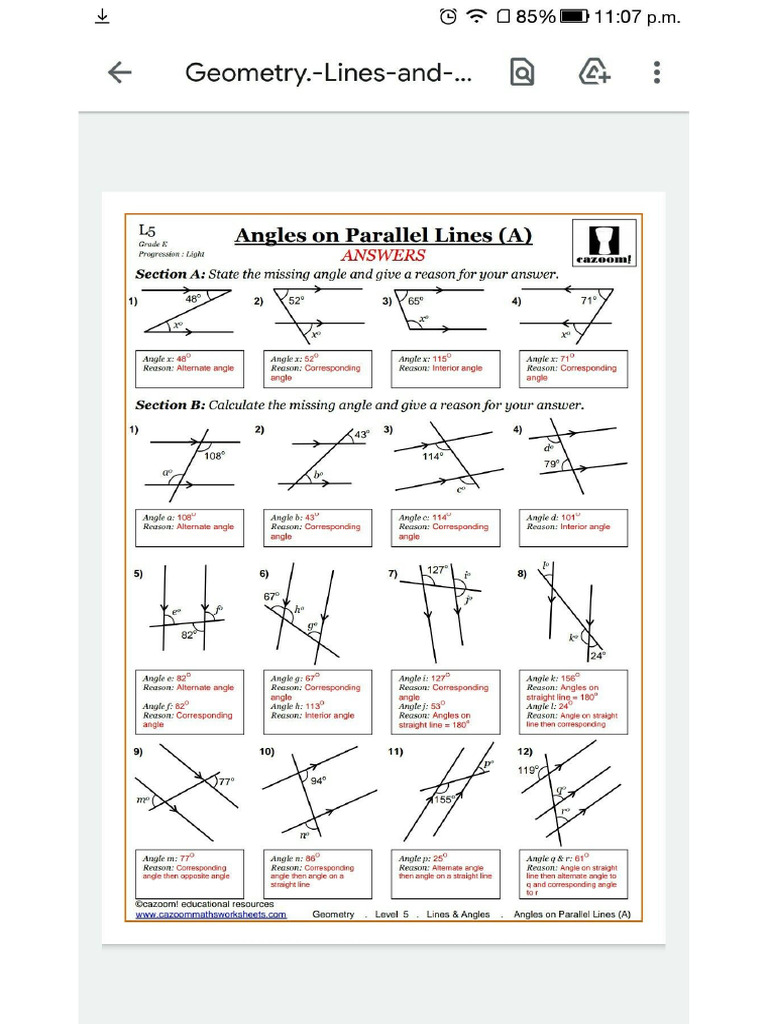 Angles 1 | PDF