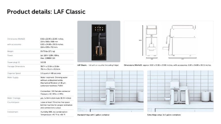 Product Details LAF Classic US | PDF