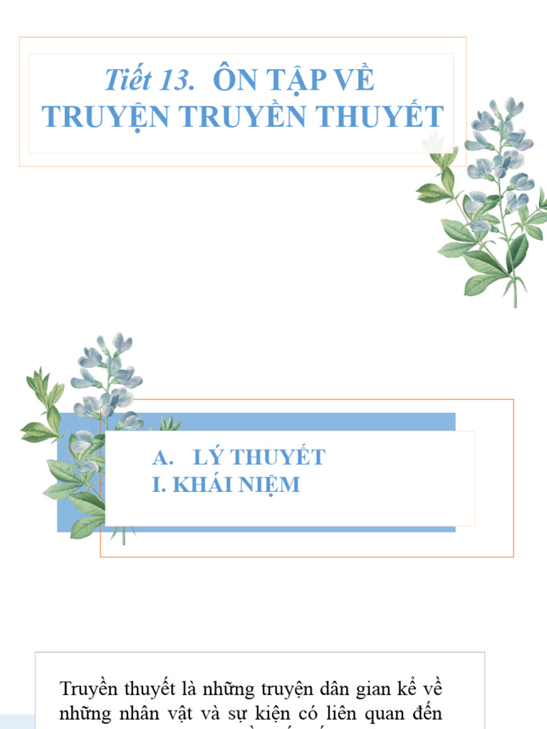 On Tap Truyen Thuyet | PDF
