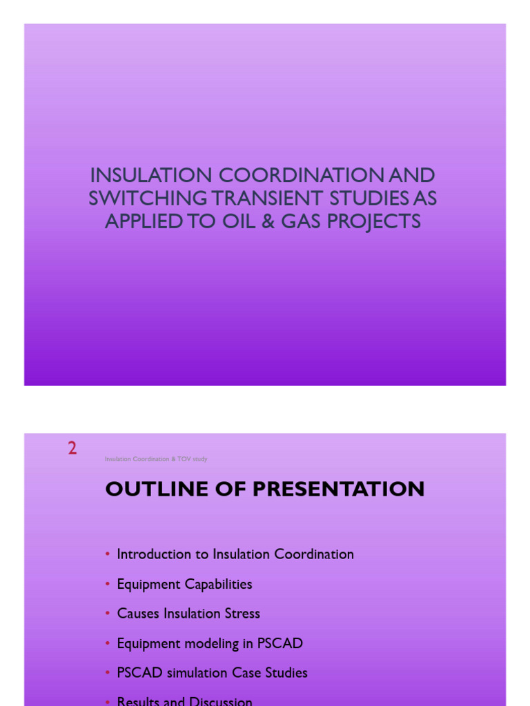 Insulation Coordination Studies | PDF | Insulator (Electricity ...