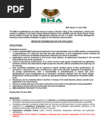 BMA Vacancies and Application Details 2025 | PDF | Regulatory ...