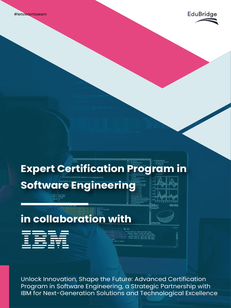 Expert Certification Program in Software Engineering in Collaboration With IBM | PDF | Cloud ...