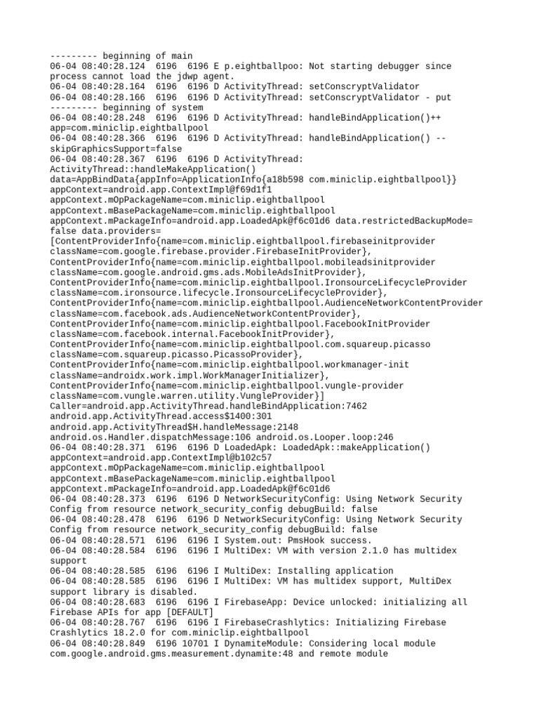 Mod Menu Log - Com - Miniclip.eightballpool | PDF | Android (Operating System) | Mobile App