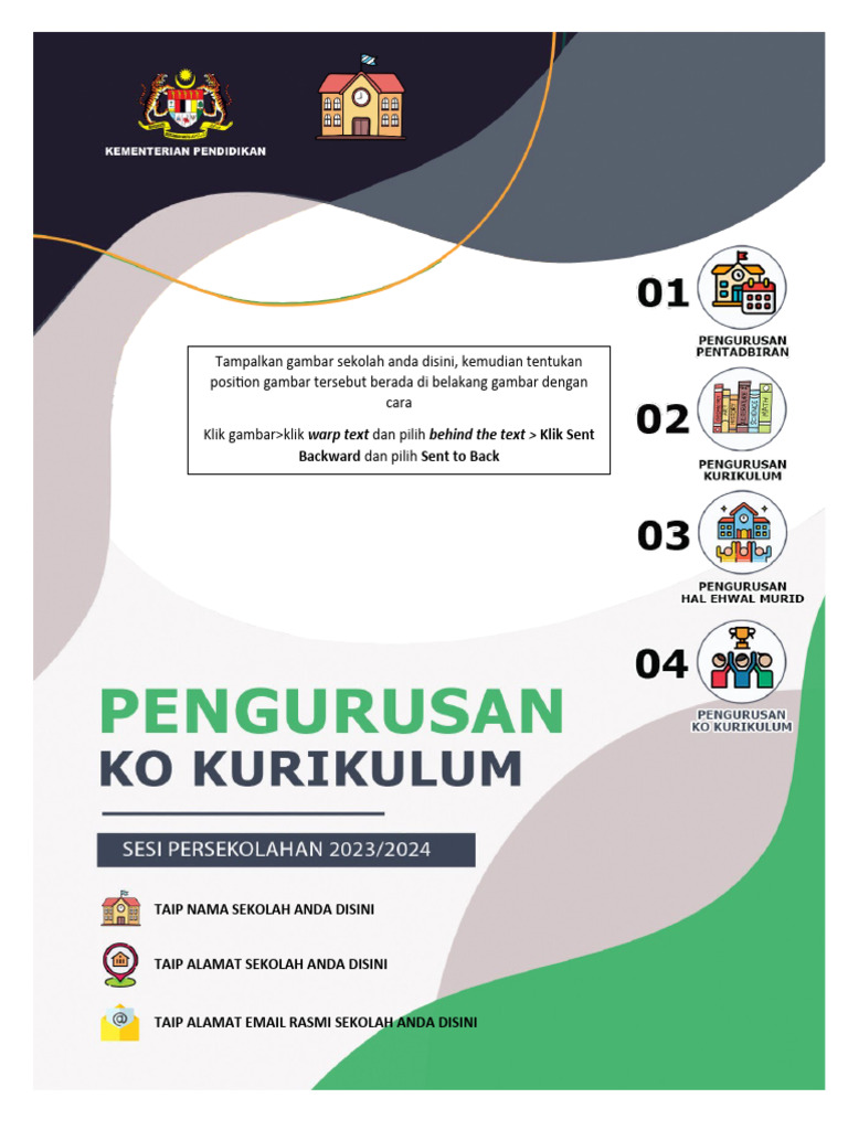 Buku Pengurusan Sekolah - Kokurikulum Jun 2024 | PDF