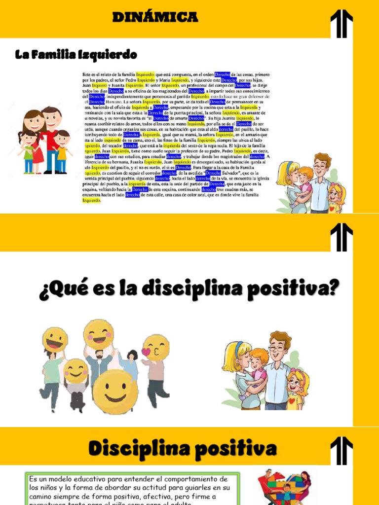 Disciplina Positiva en la Familia Izquierdo | PDF | Escuelas | Salón de ...