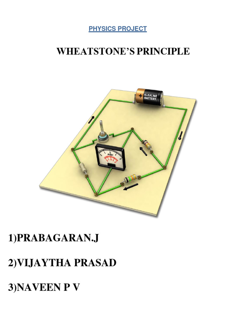 Physics Project 2023-2024 | PDF | Resistor | Electrical Resistance And ...