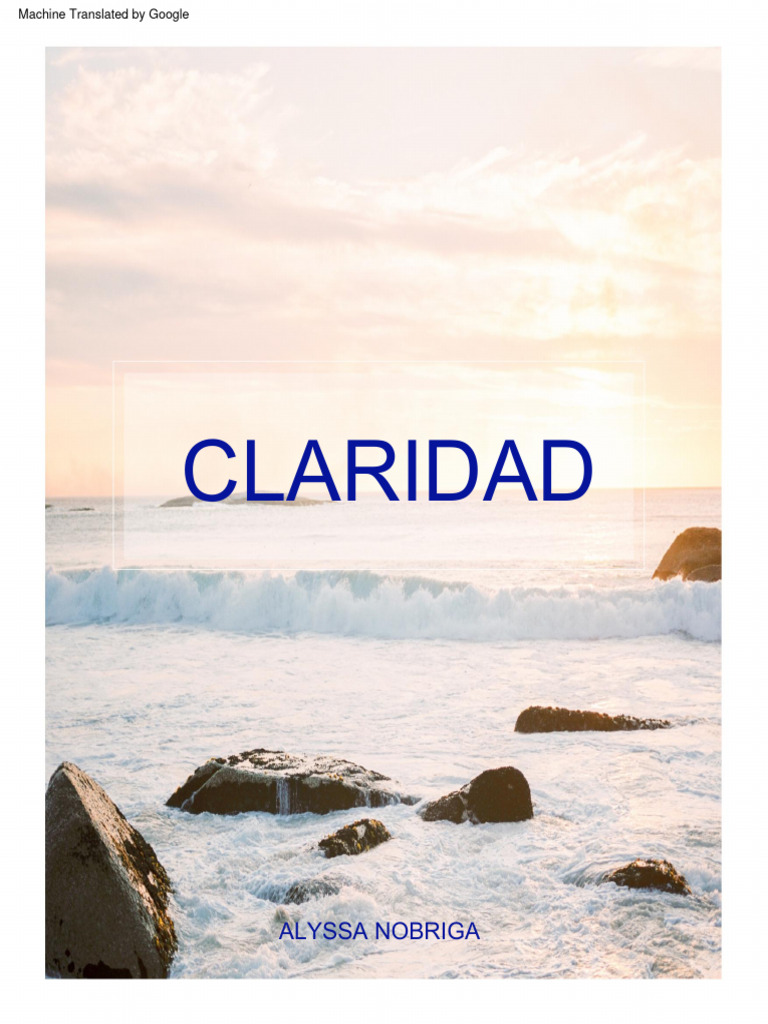 CLARITY ALYSSA NOBRIGA Español | PDF | Mente