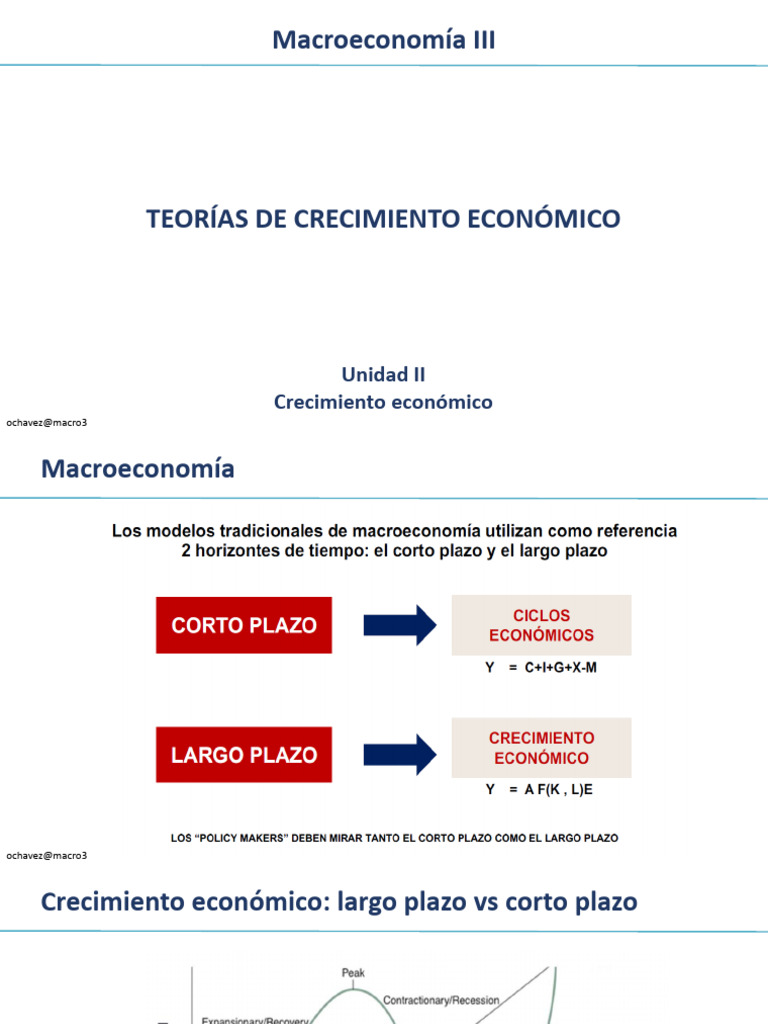 teoría-crecimiento-económico-1 (2) | Descargar gratis PDF | Economias | Ciencias económicas