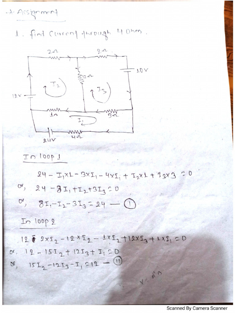 Electrical Assignment by Bibek Thakur | PDF