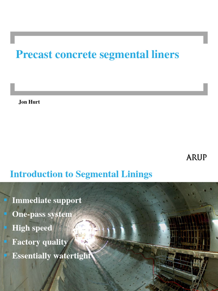 Hurt Segmental Concrete Liners | PDF | Concrete | Reinforced Concrete