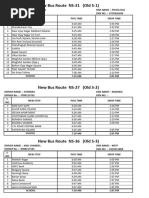 Eco Drive Bus Schedule and Timings | PDF