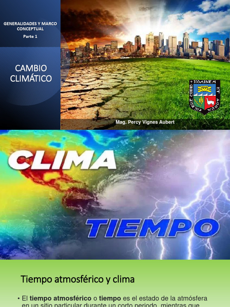 Cambio Climático y Efecto Invernadero | PDF | Gases de efecto ...